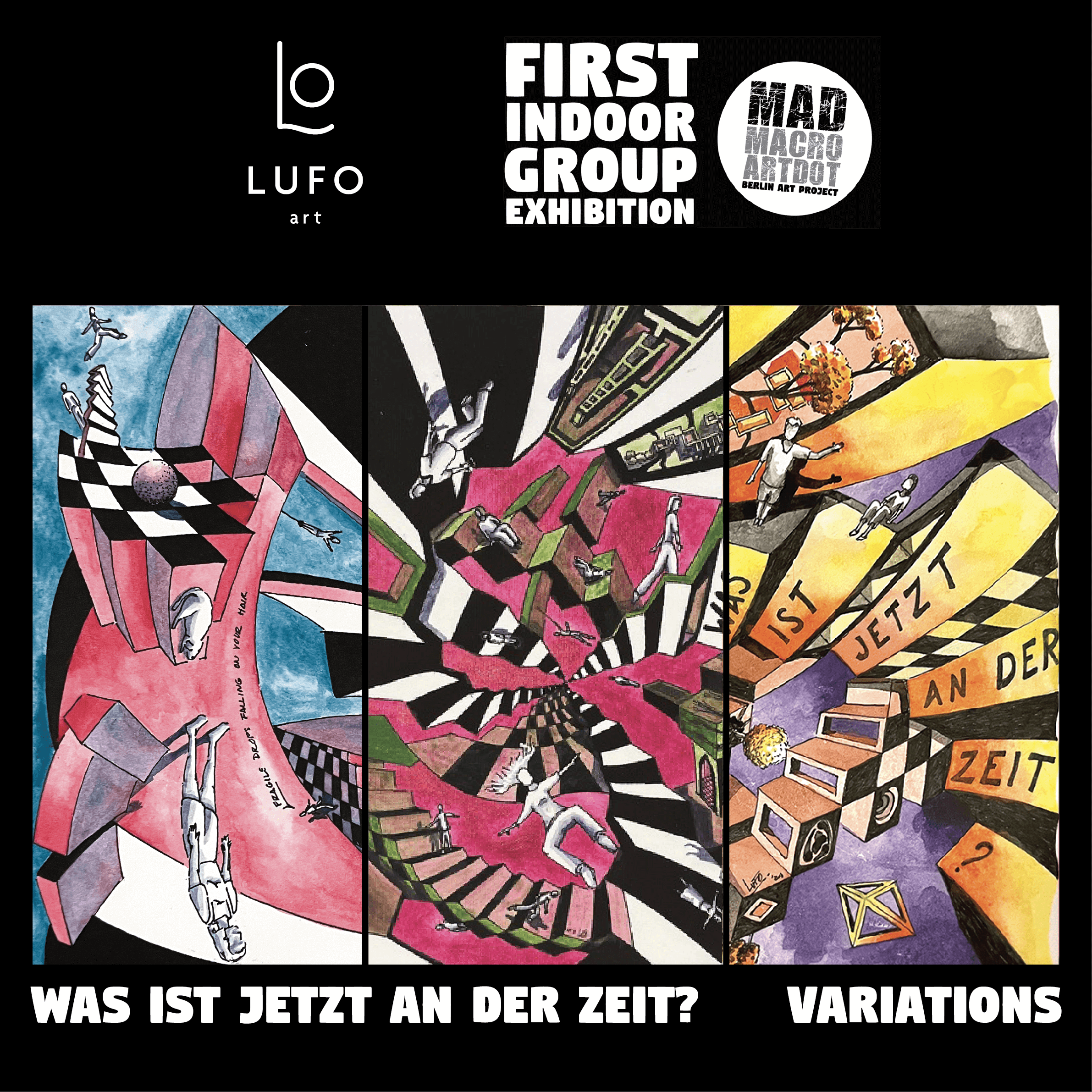 Lufo at the Macro Art Dot Exhibition - Lufo Art