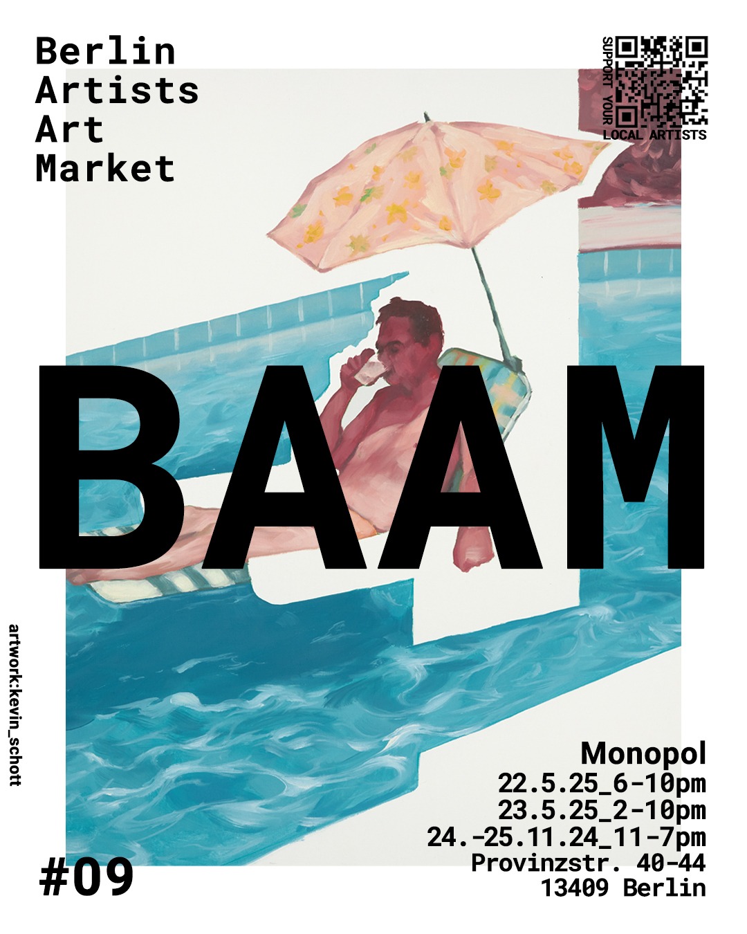 Lufo at the Berlin Artists Art Market BAAM 9 - Lufo Art